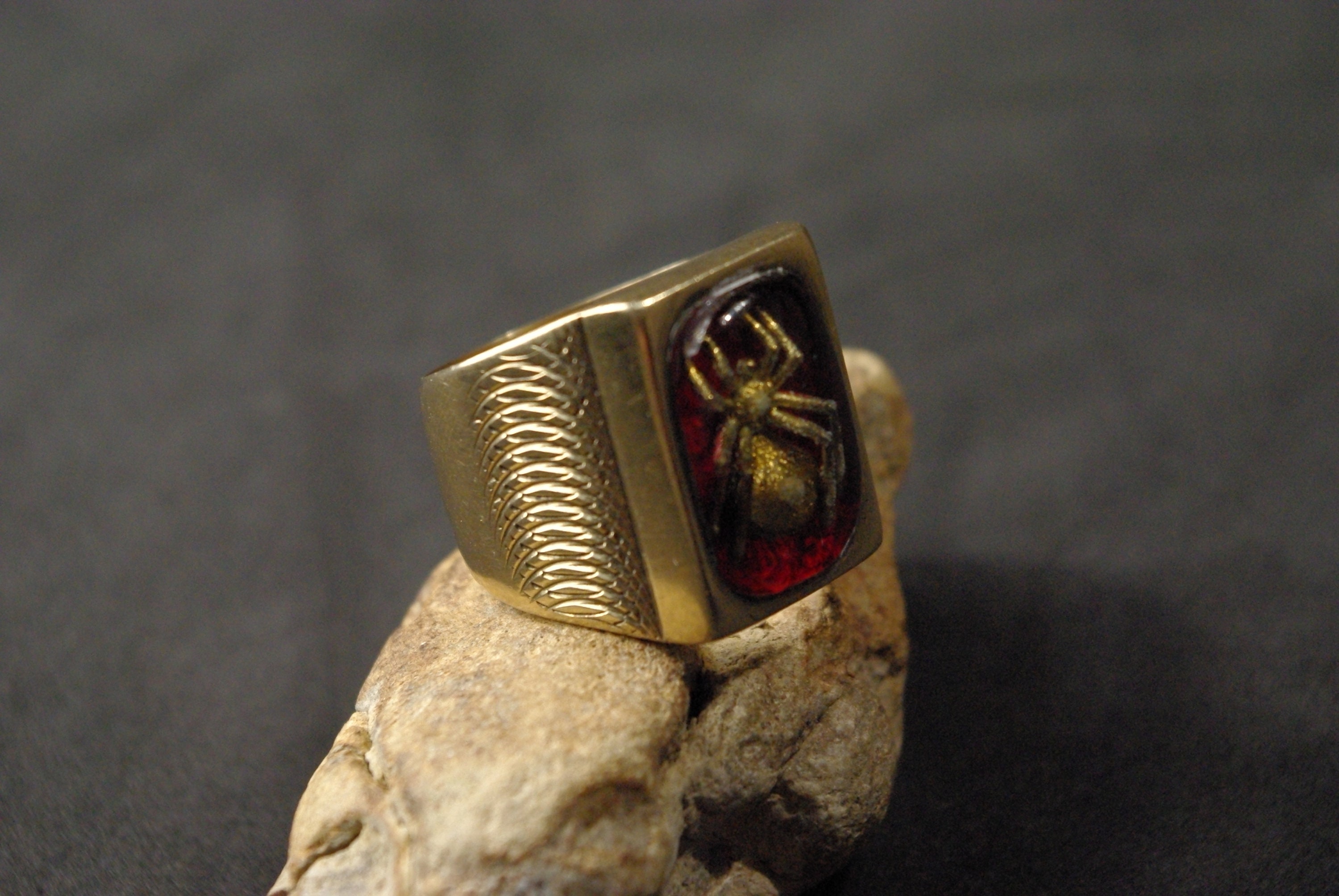 Prison Plexiglass Art Prison Art Ussr Vintage Ussr Handmade Ring Ussr ...