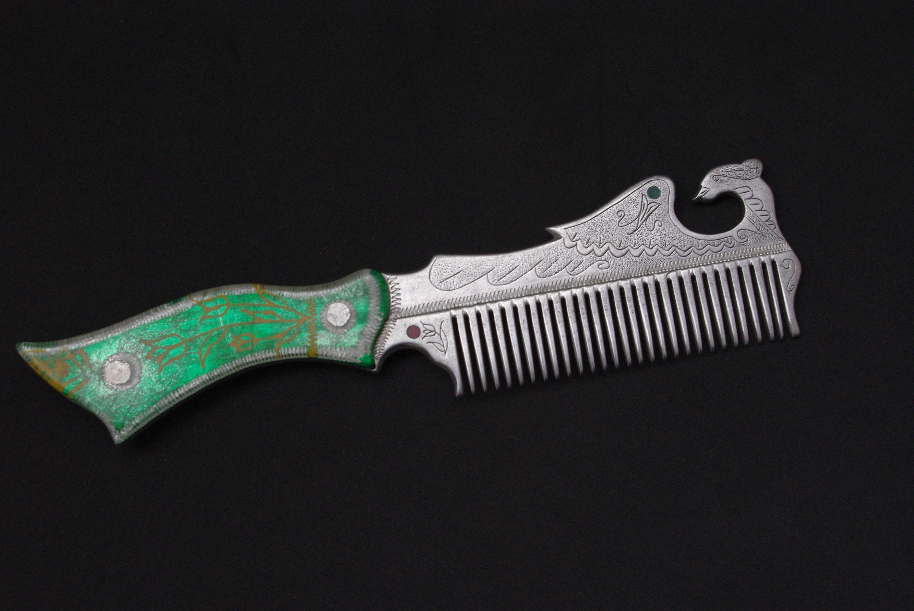 Vintage Hairbrush Hair Comb Handmade. Prison Art ITK USSR 1970 Russian ...