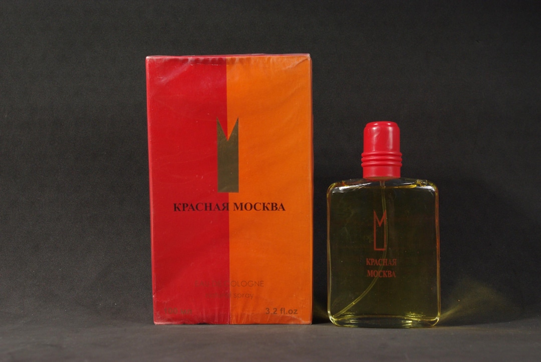 Vintage Perfume red Moscow, Retro Perfume USSR 100ml - Etsy