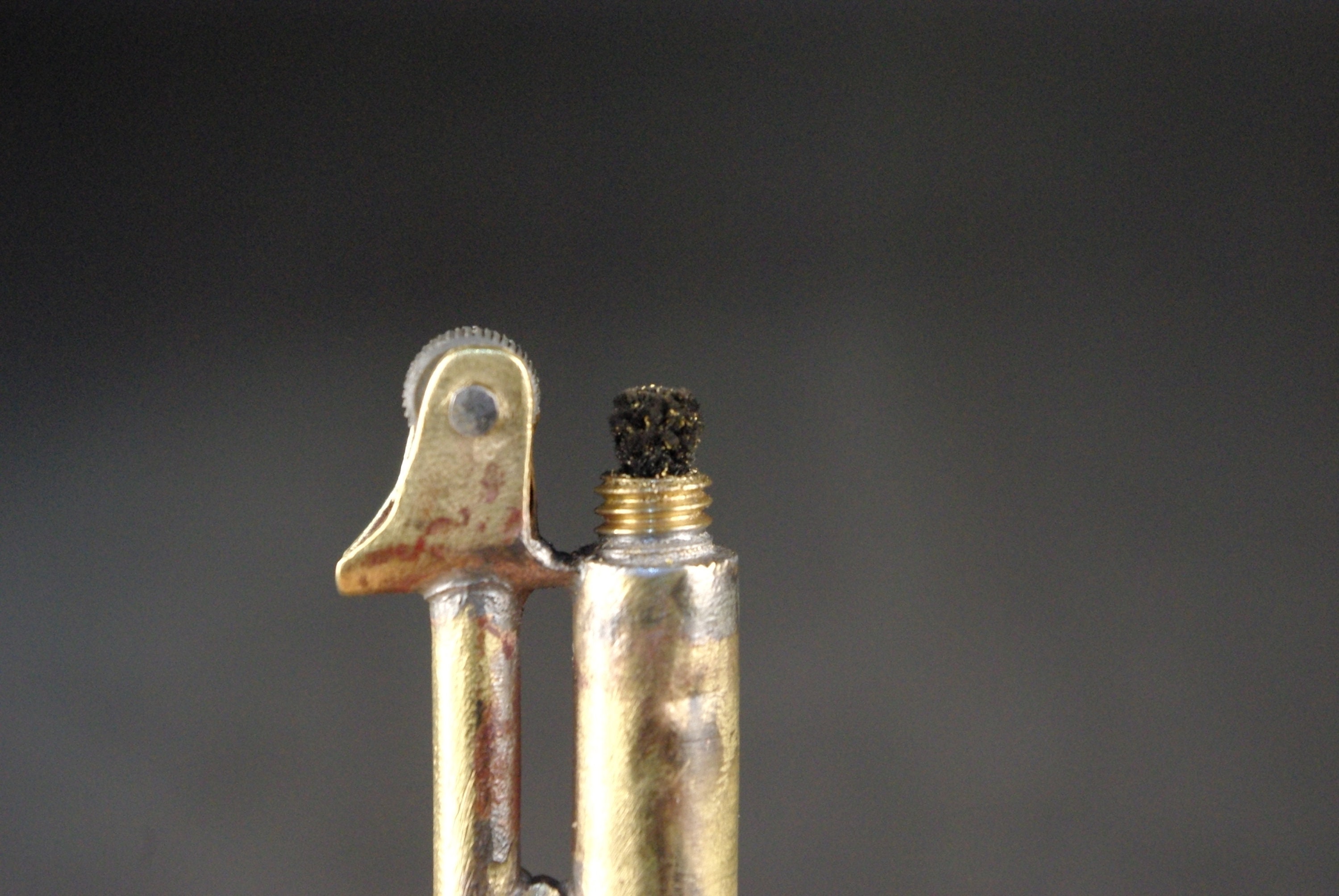 Vintage WW2 Soldier's Working Trench Art Cartridge Lighter. Handmade ...