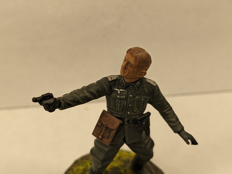 German Toy Soldiers Infantryman WW2 Hand Painted Toy Soldier - Etsy