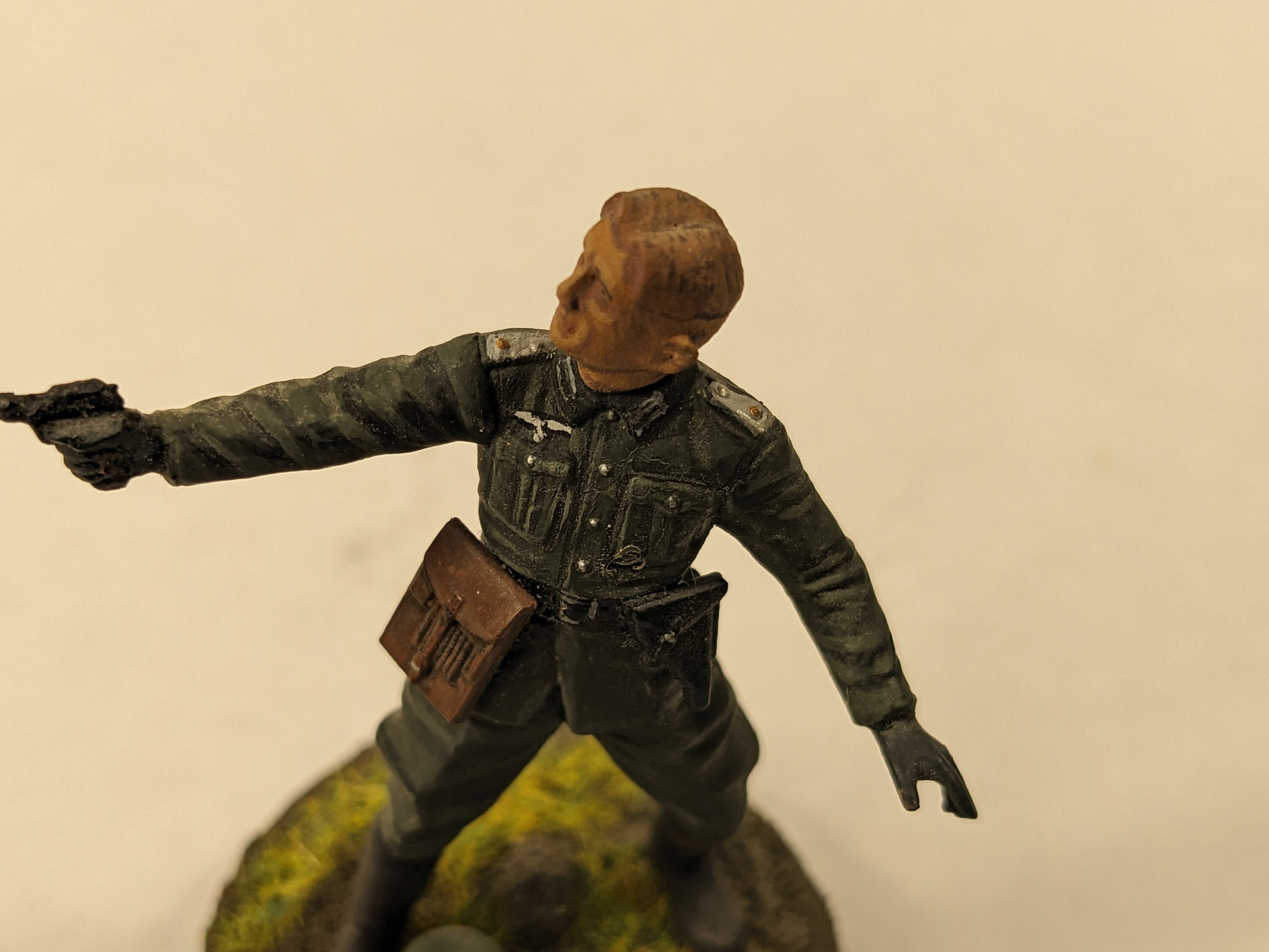 German Toy Soldiers Infantryman WW2 Hand Painted Toy Soldier 1/32 Scale ...