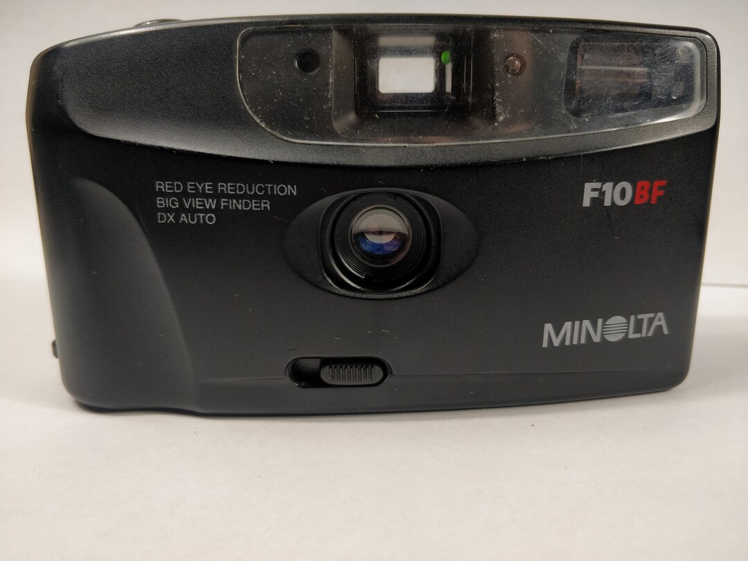 Vintage Camera Minolta F10BF, Film Camera Minolta 1990s., Point and ...