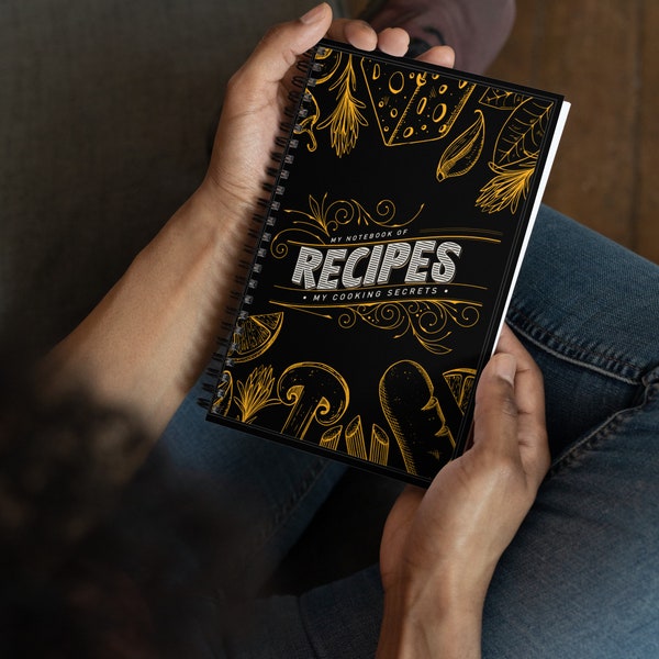 Recipe Notebook - Etsy
