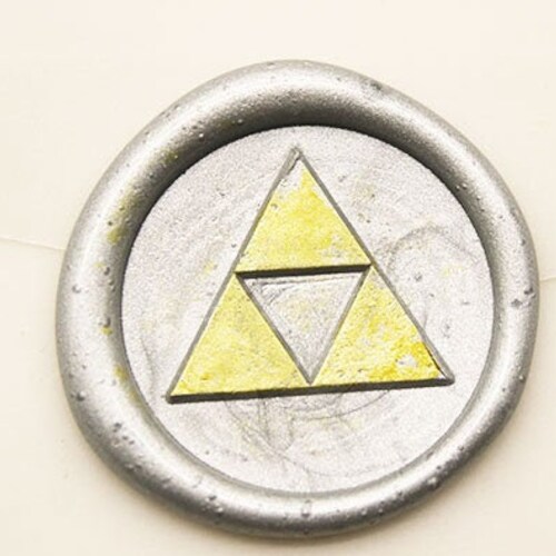 ZELDA TRIFORCE Wax Seal Stamp / Wedding Invitation Stamp / - Etsy