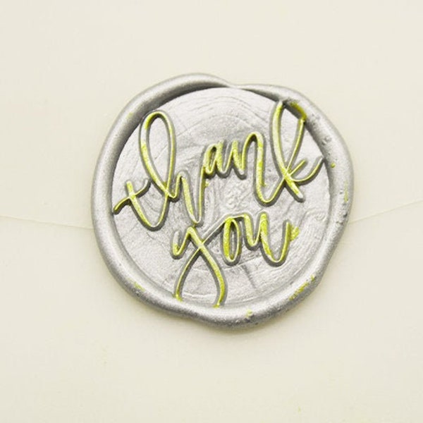 Thank You Stamp - Etsy