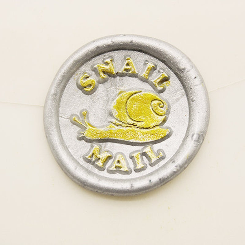Snail Mail Stamp - Etsy