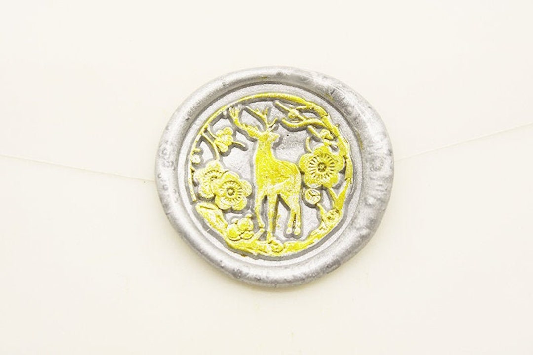 Sika Deer Wax Seals Stamp Elephant Wax Sealing Stamp Animal Wax Seals ...