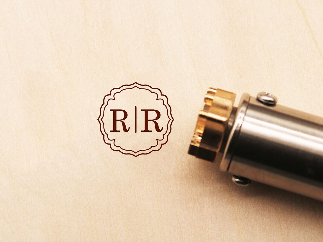 Custom Metal Stamp Heat Emboss Stamp / Custom Wood Brand Iron for Wood ...