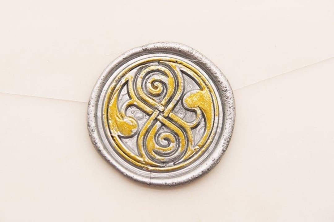 Doctor Who Time Lord Seal of Rassilon Wax Seal Stamp,invitation Sealing ...