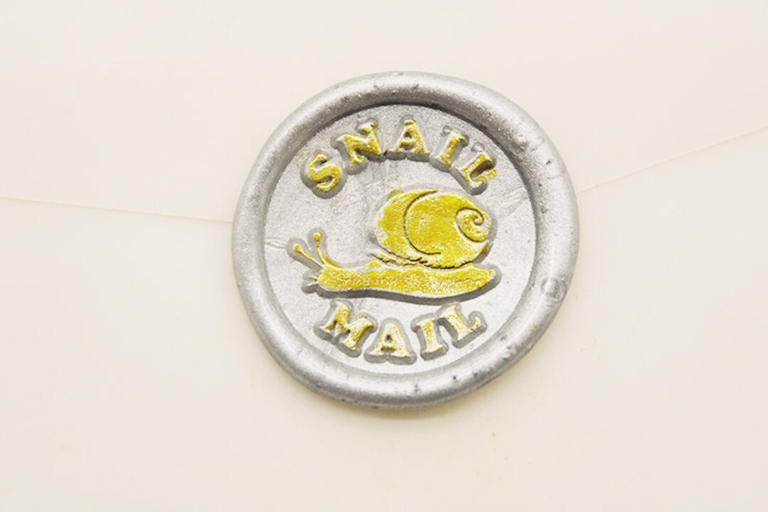 Snail Mail Wax Seal Stamp-package Decoration Wax Seals - Snail Mail ...