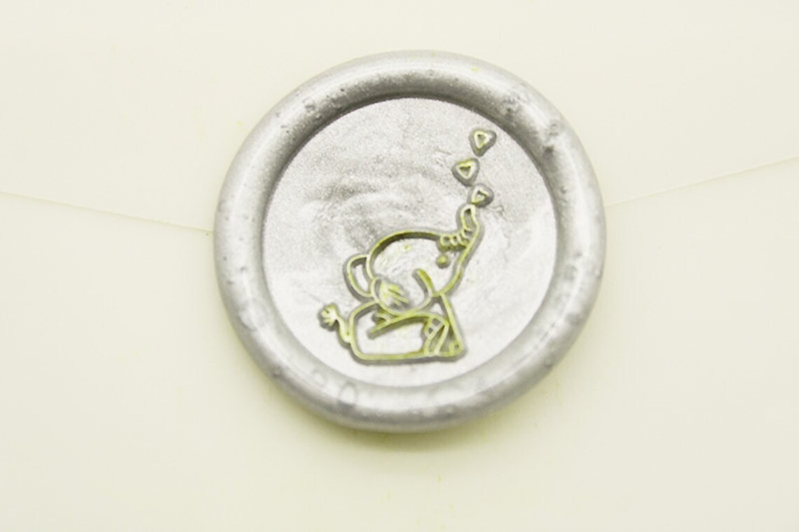 Baby Elephant Wax Seals Stamp Elephant Wax Sealing Stamp - Etsy