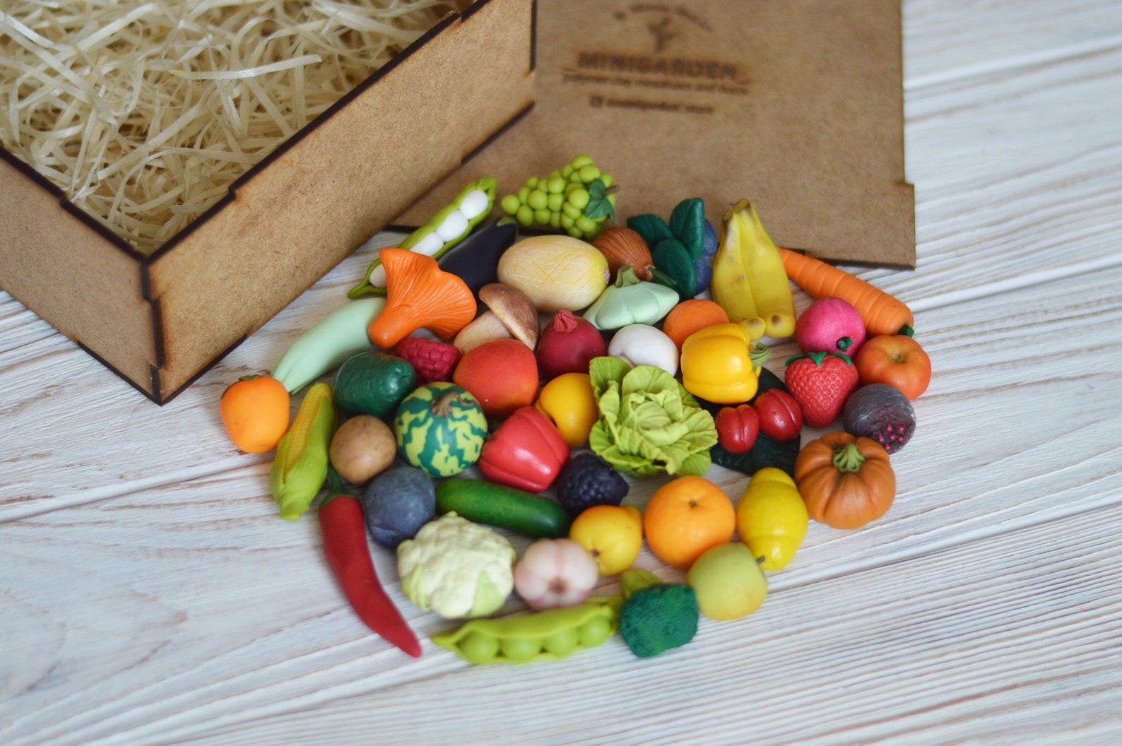 Miniature Polymer Clay Vegetables Montessori Toys Sensory Toys - Etsy ...