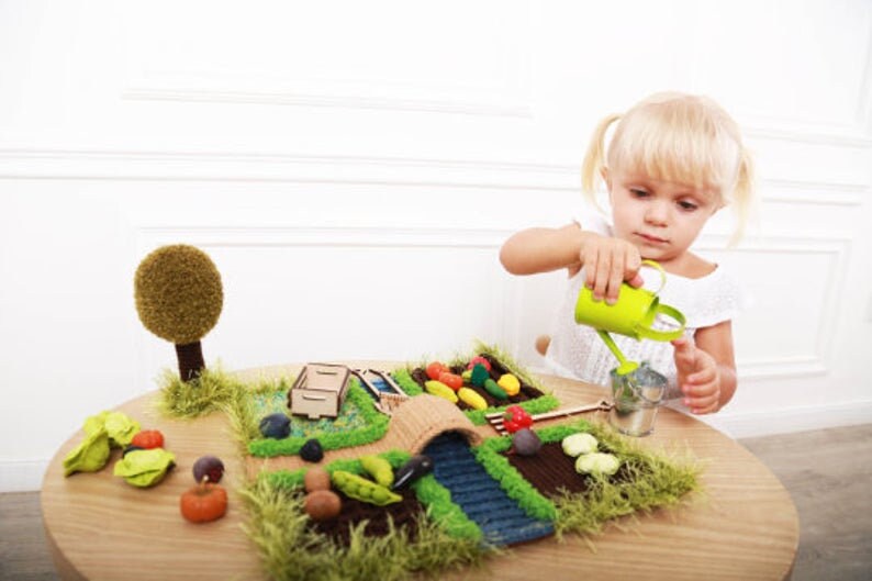 Crochet Pattern Rug Farm Play Mat English PDF Instruction DIY - Etsy