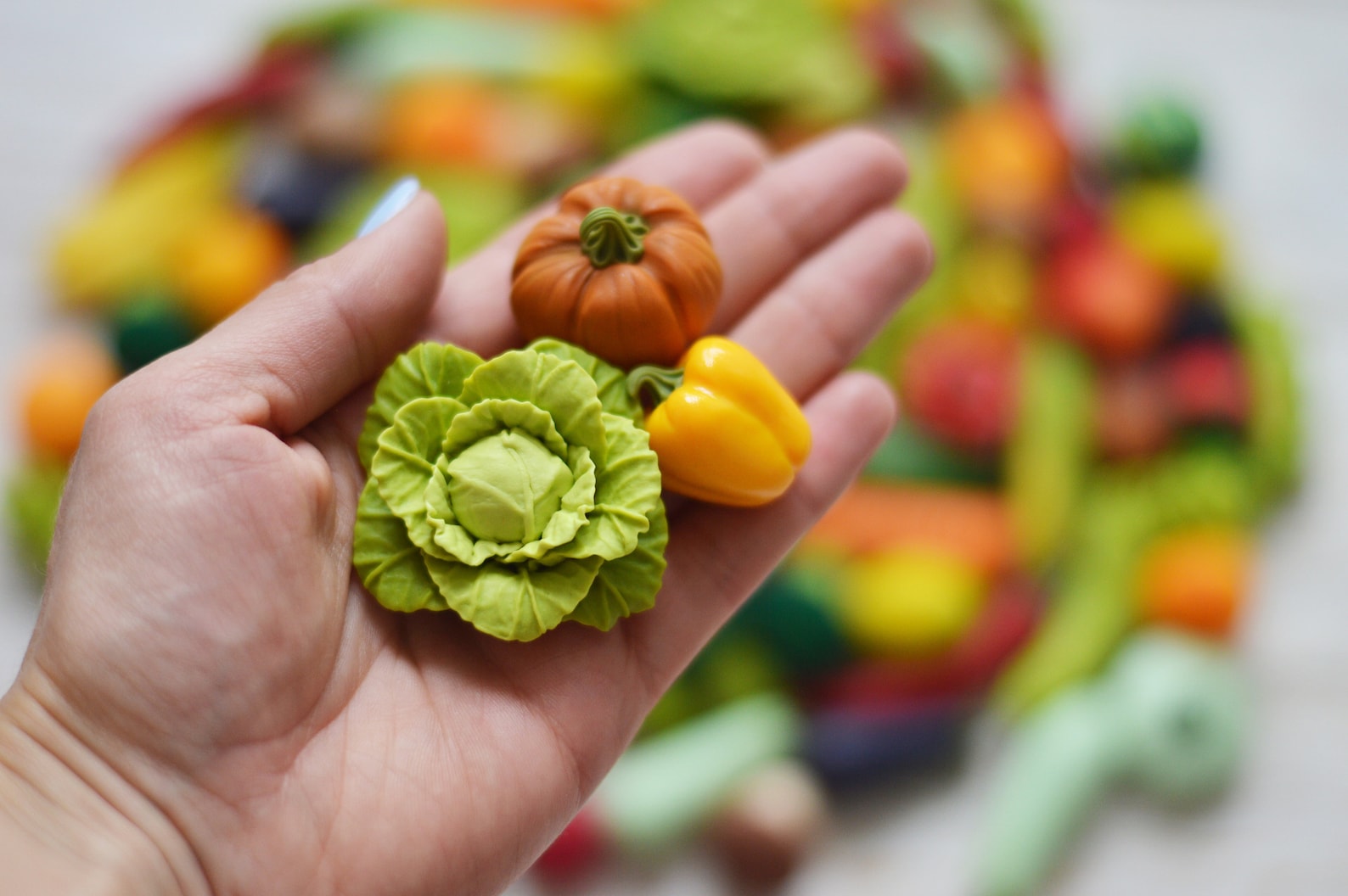 Miniature Vegetables Vegetable Garden Montessori Learning Toys - Etsy