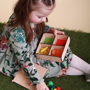 Colors Sorting Set Color Sorting Personalized Toy Toy - Etsy