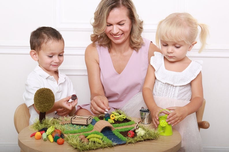 Crochet Pattern Rug Farm Play Mat English PDF Instruction DIY - Etsy