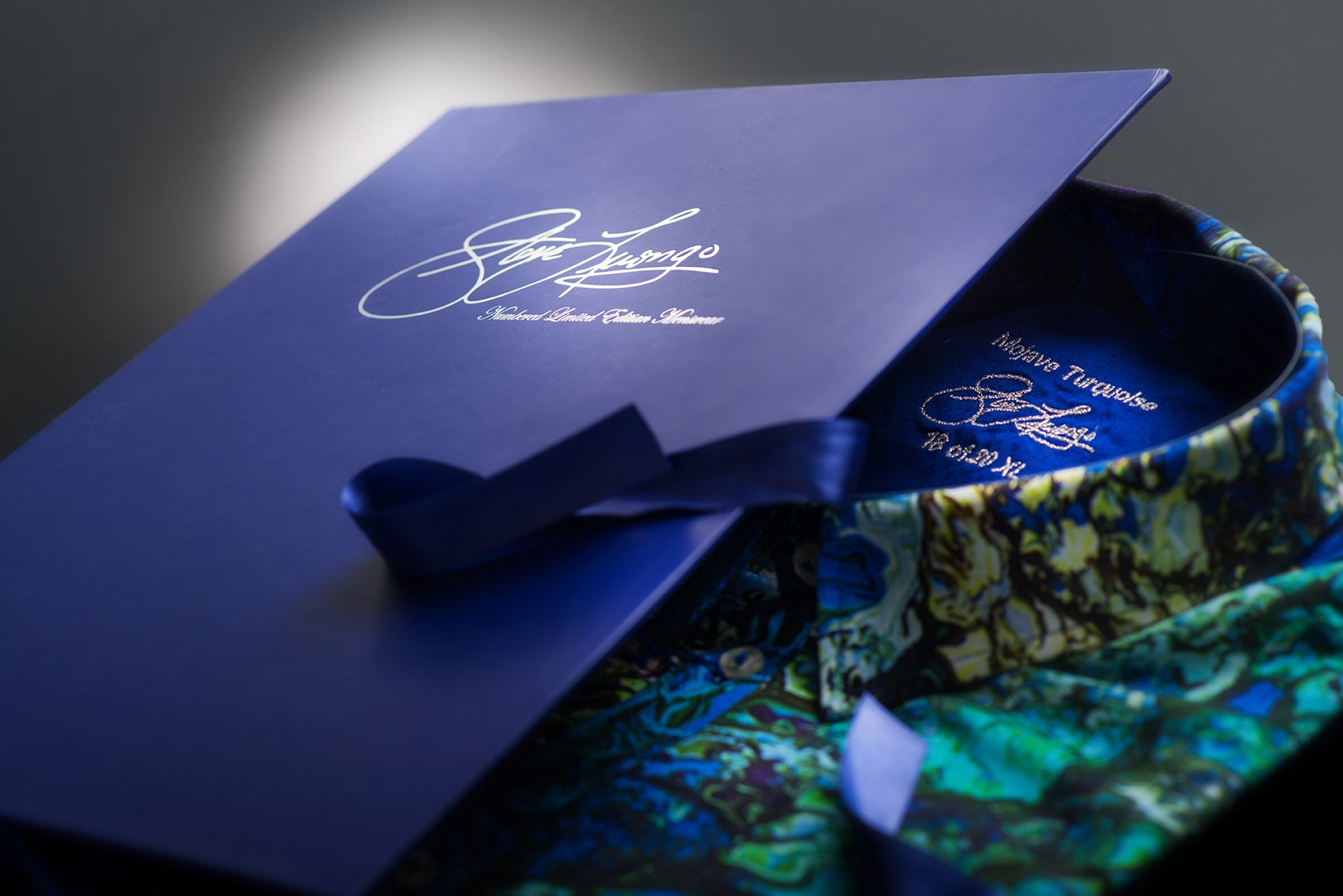 Men's Limited Edition One-of-a-kind Luxury Shirt From Steve Luongo ...