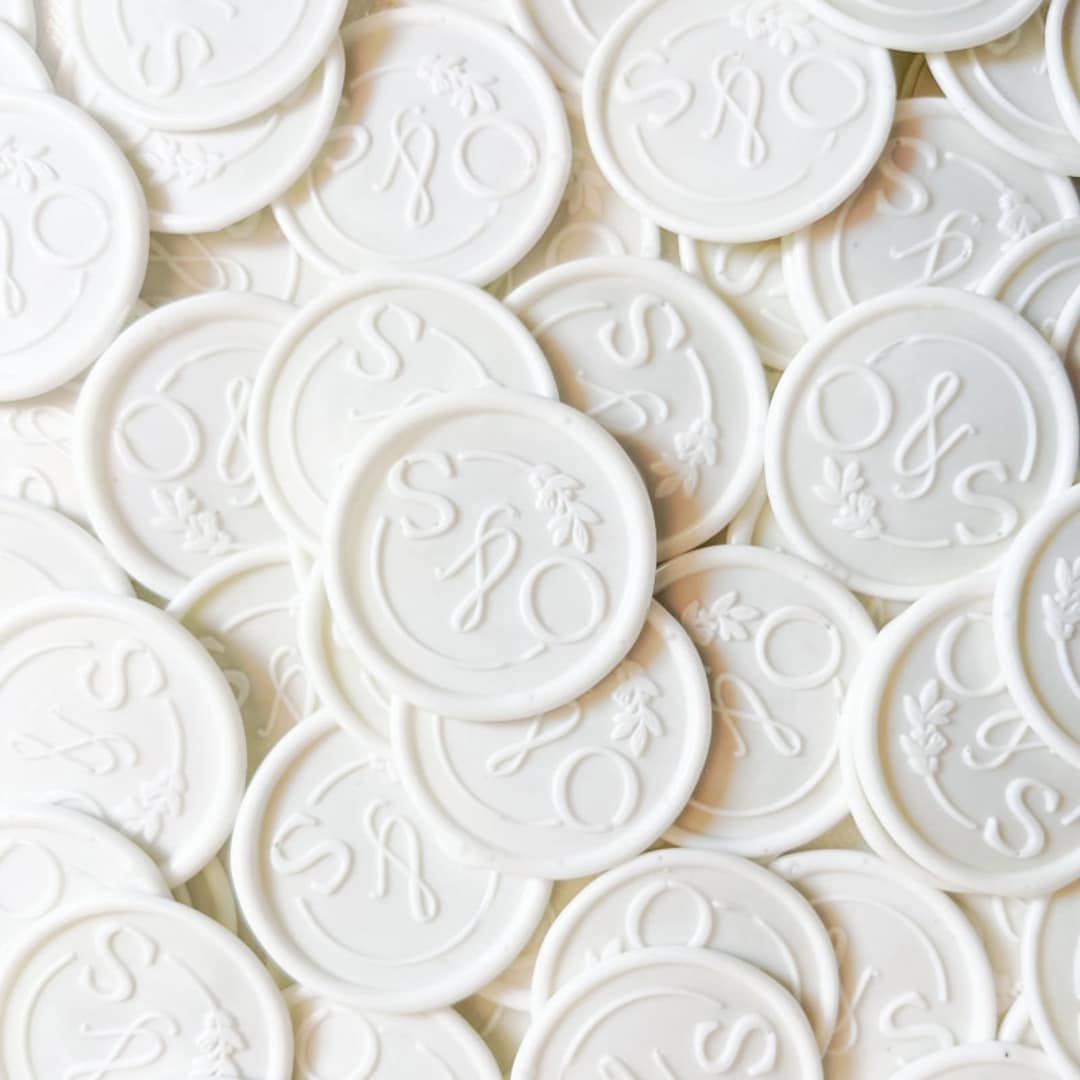 Custom Logo Wax Seals, 60 Logo Collection, Wax Seals With Adhesive ...