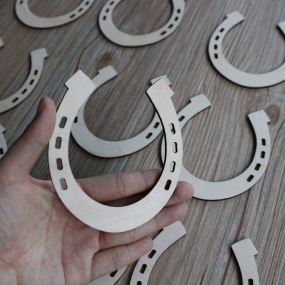 Wooden Horseshoe Shapes Shape Blank Shapes Wall Decorwooden | Etsy