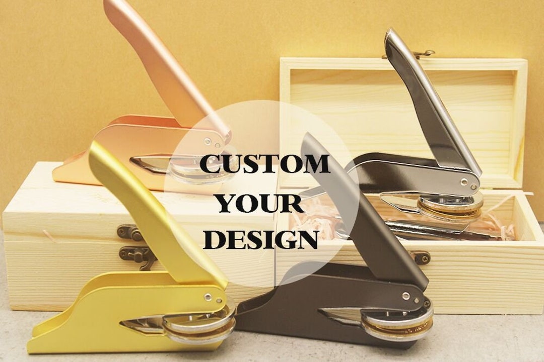 Custom Book Embosser, Personalized Library Stamp,custom Library Stamp ...