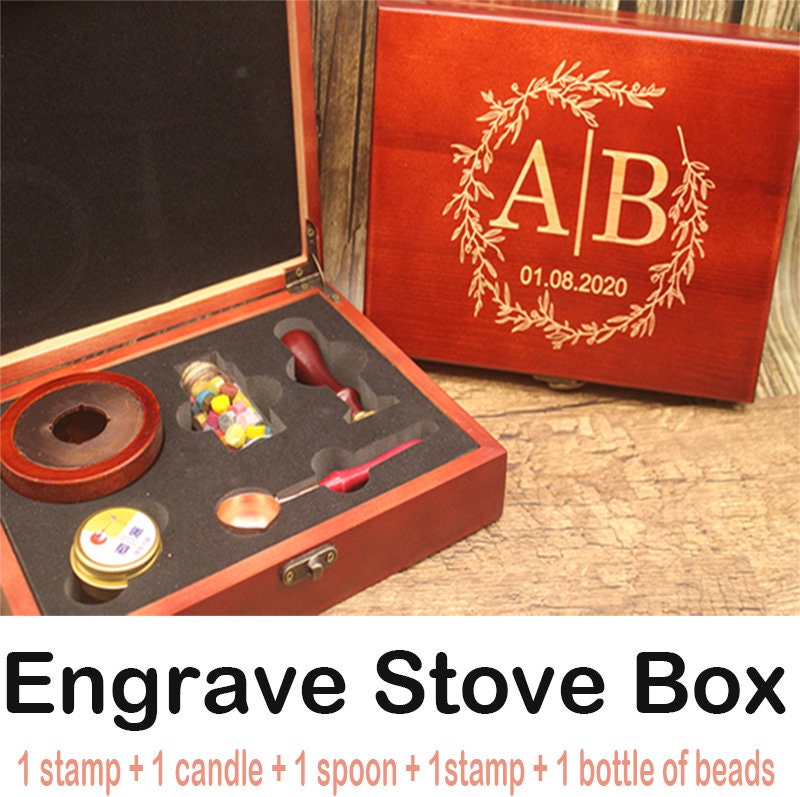 Personalized Wedding Wax Stamp wax Stamp Kitwedding - Etsy