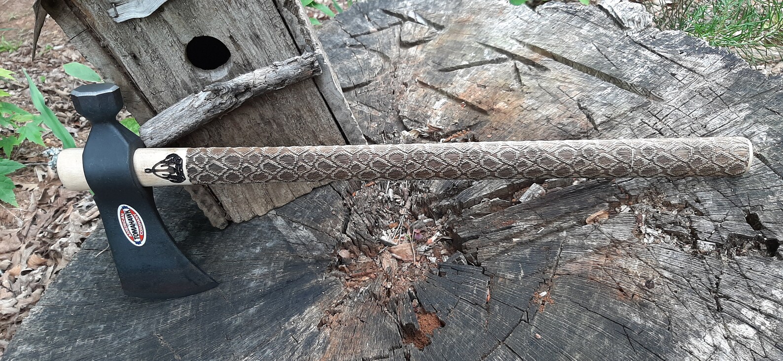 Custom Laser-engraved Tomahawk. Leather Sheath. Hatchet Ax. - Etsy