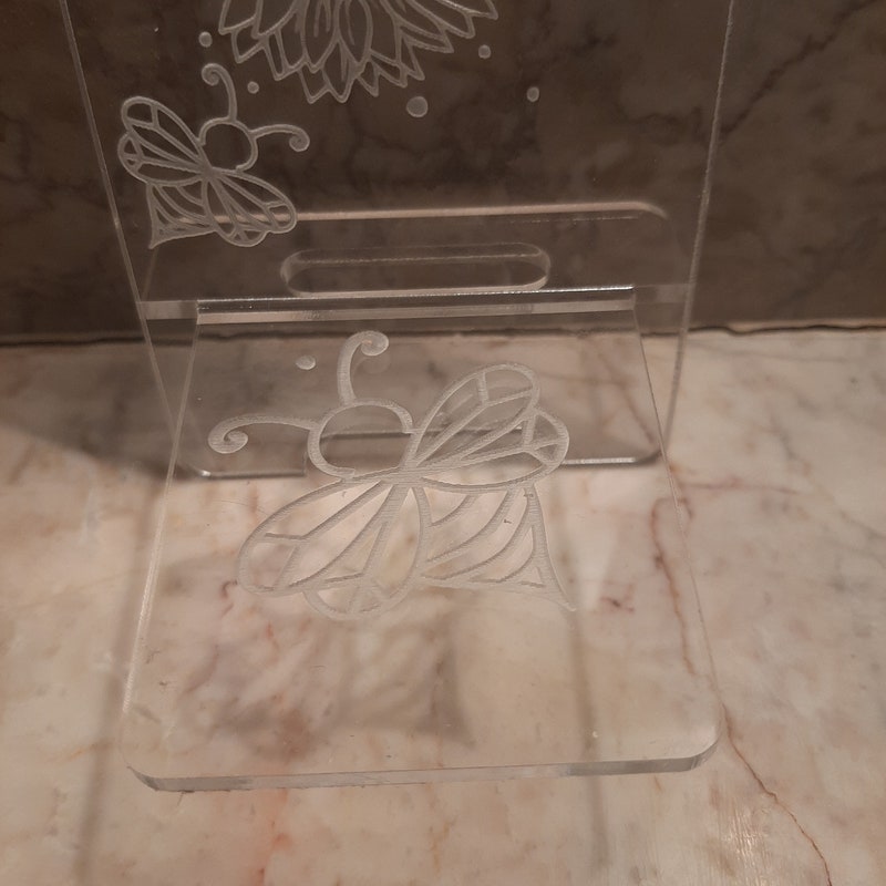 Acrylic Phone Stand - Etsy