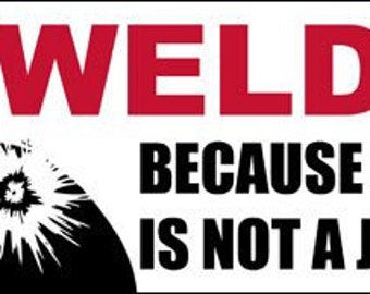 Welding stickers | Etsy