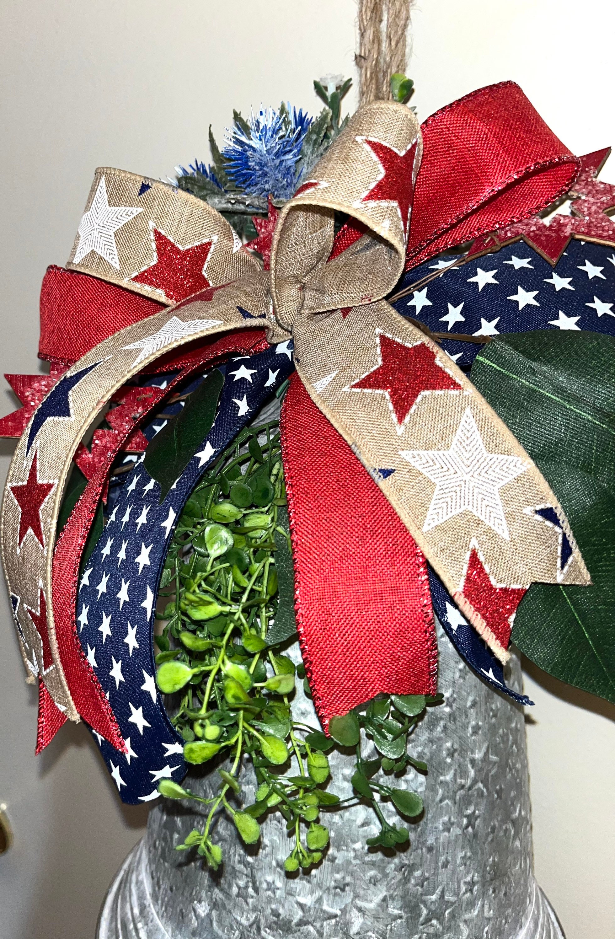 Metal Bell, Memorial Day Bell, Fourth of July Bell, Fourth of July ...