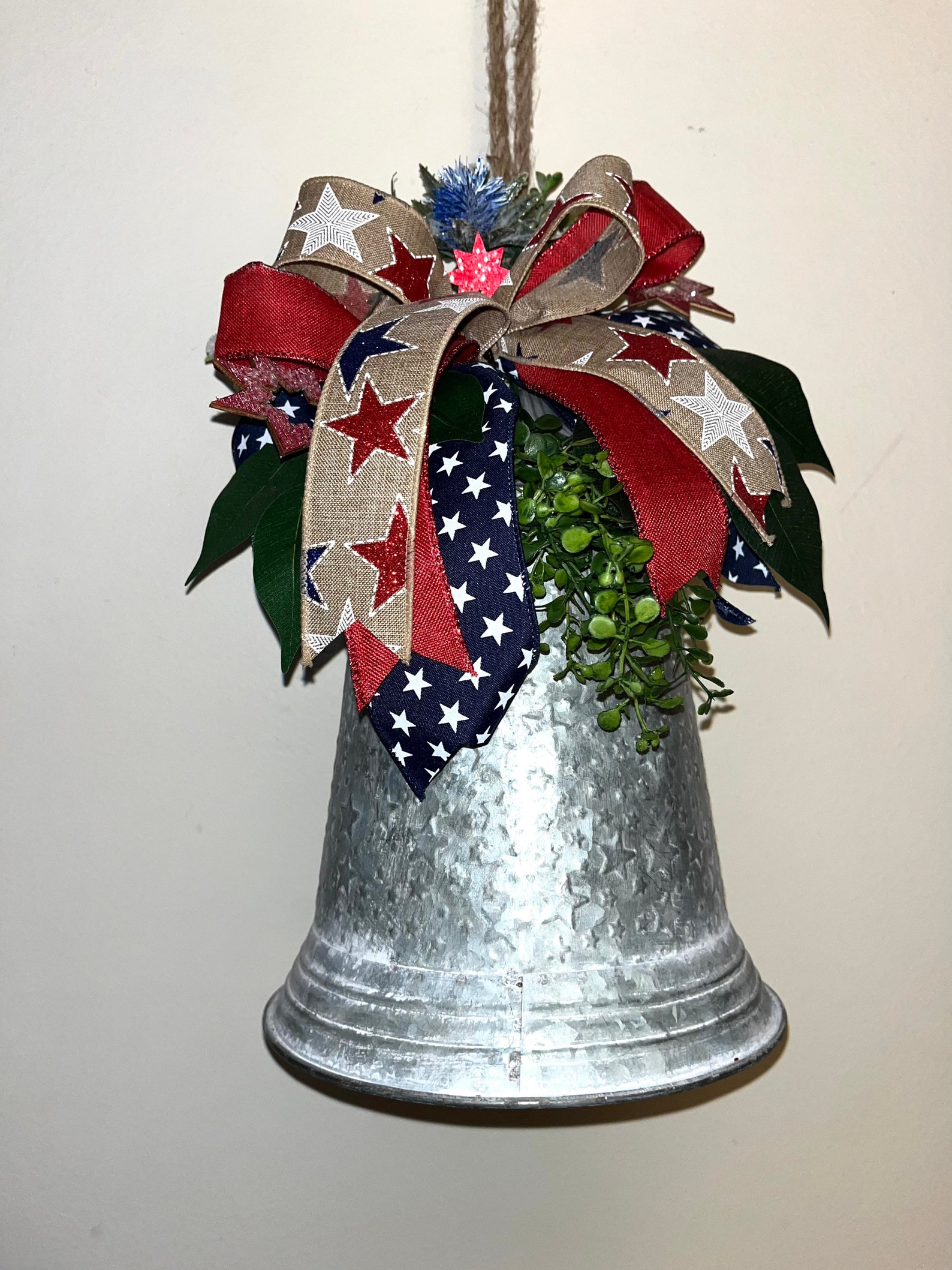 Metal Bell, Memorial Day Bell, Fourth of July Bell, Fourth of July ...
