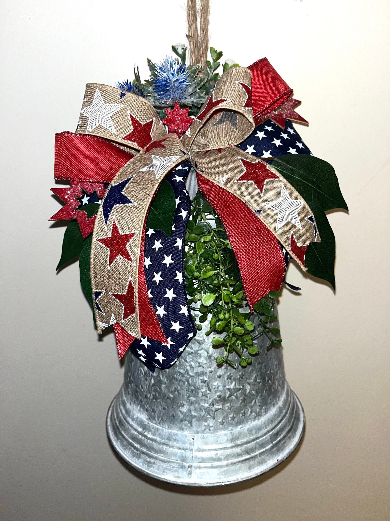 Metal Bell, Memorial Day Bell, Fourth of July Bell, Fourth of July ...