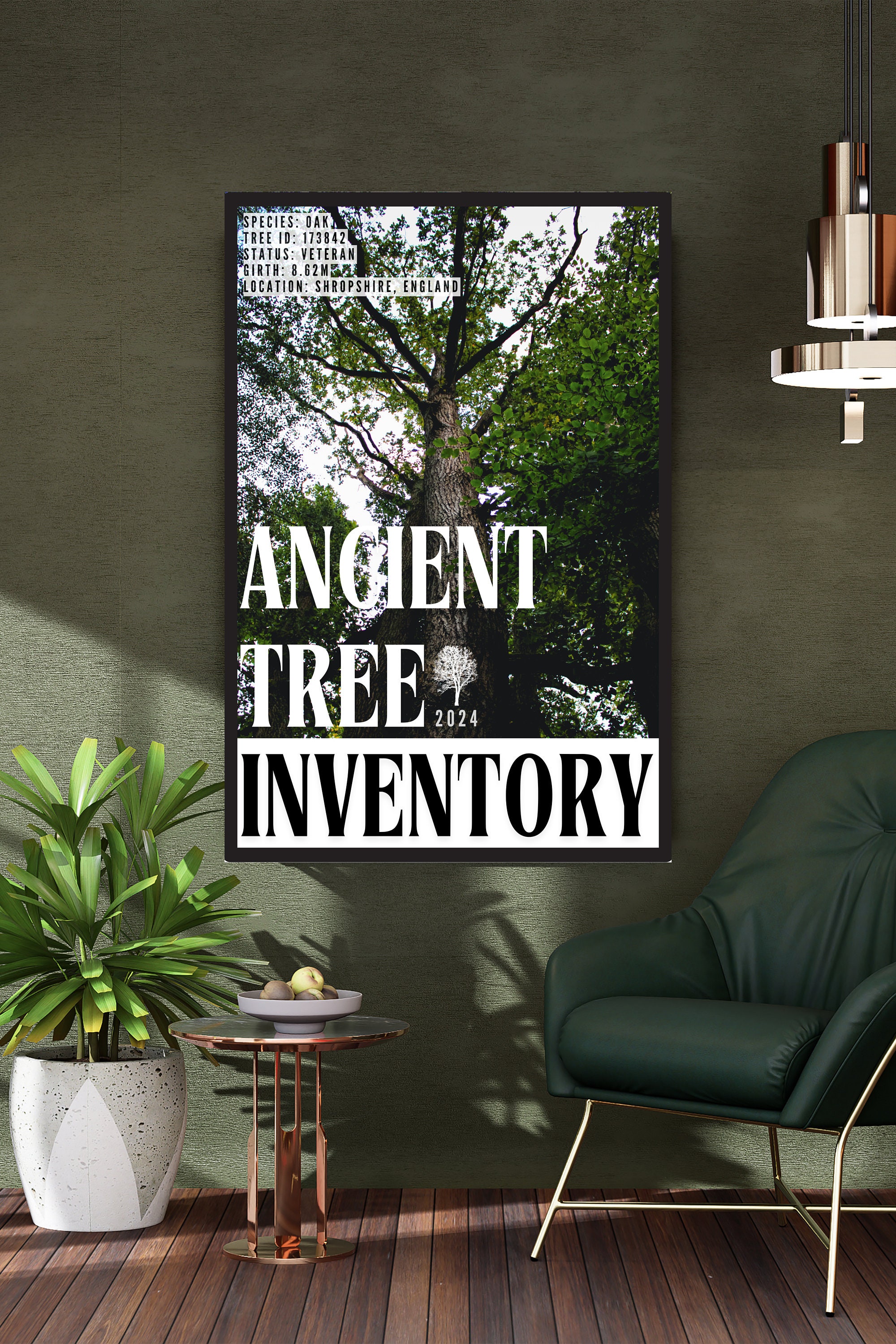 Printable Photography, Ancient Tree Inventory, Oak Tree, Forest Lovers ...