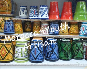 Moroccan ceramic | Etsy