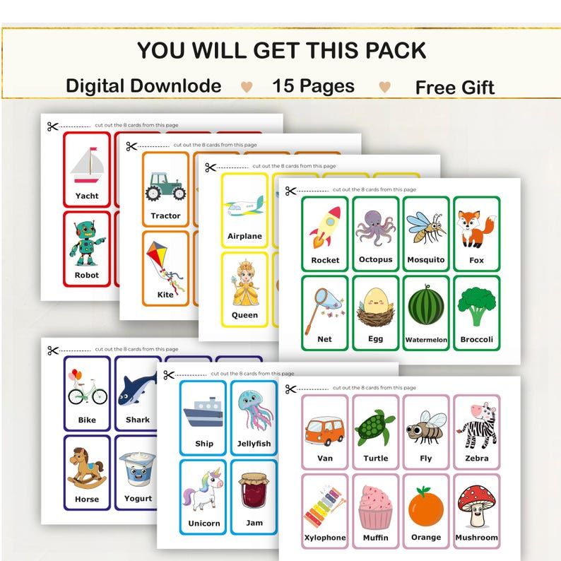 ABC Matching Activity for Kids, Alphabet Busy Book, Preschool ...