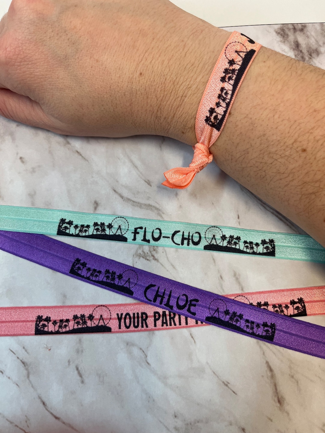 Festival Themed Party Favors- Personalized Customized Bracelets ...