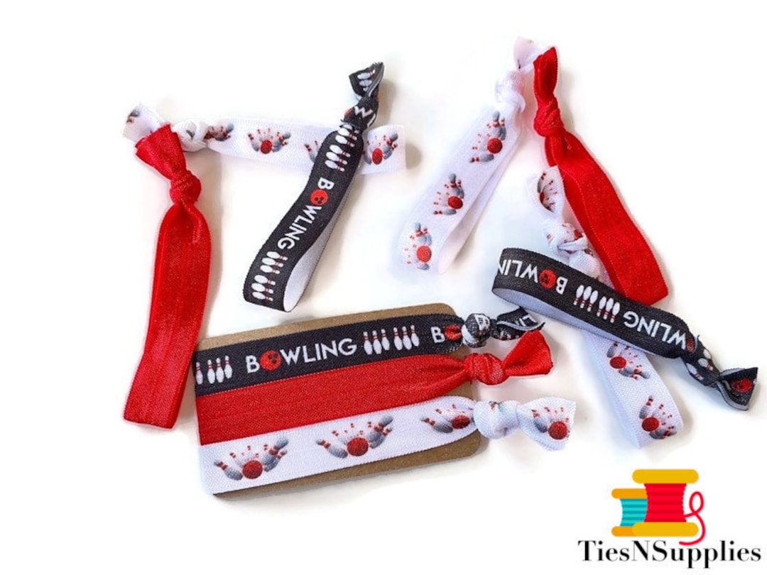 3 Piece Bowling Set - Hair Tie/bracelet/wrist Band Set- Gift Set! Two ...