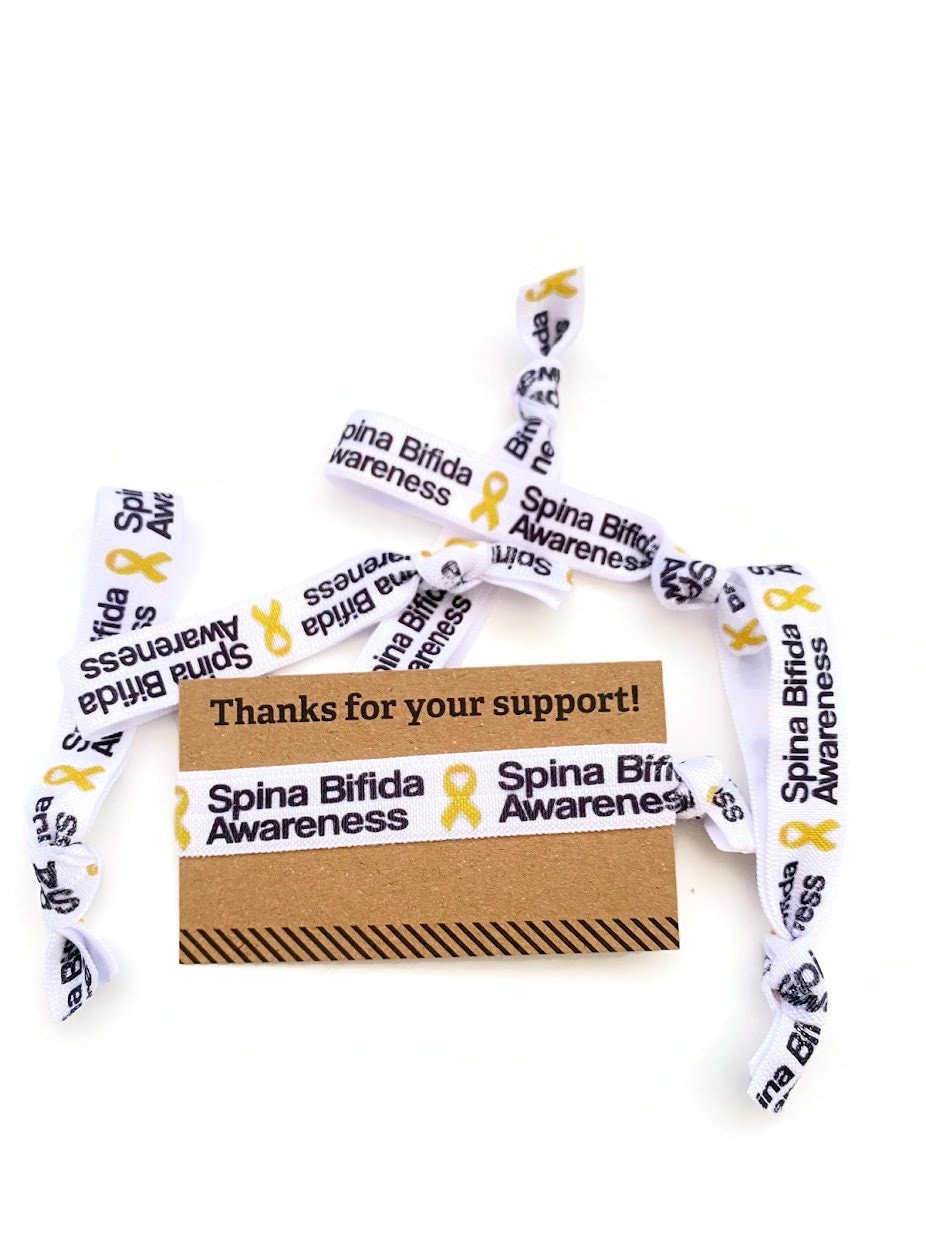 Spina Bifida Awareness thanks for Your Support Card W/ | Etsy