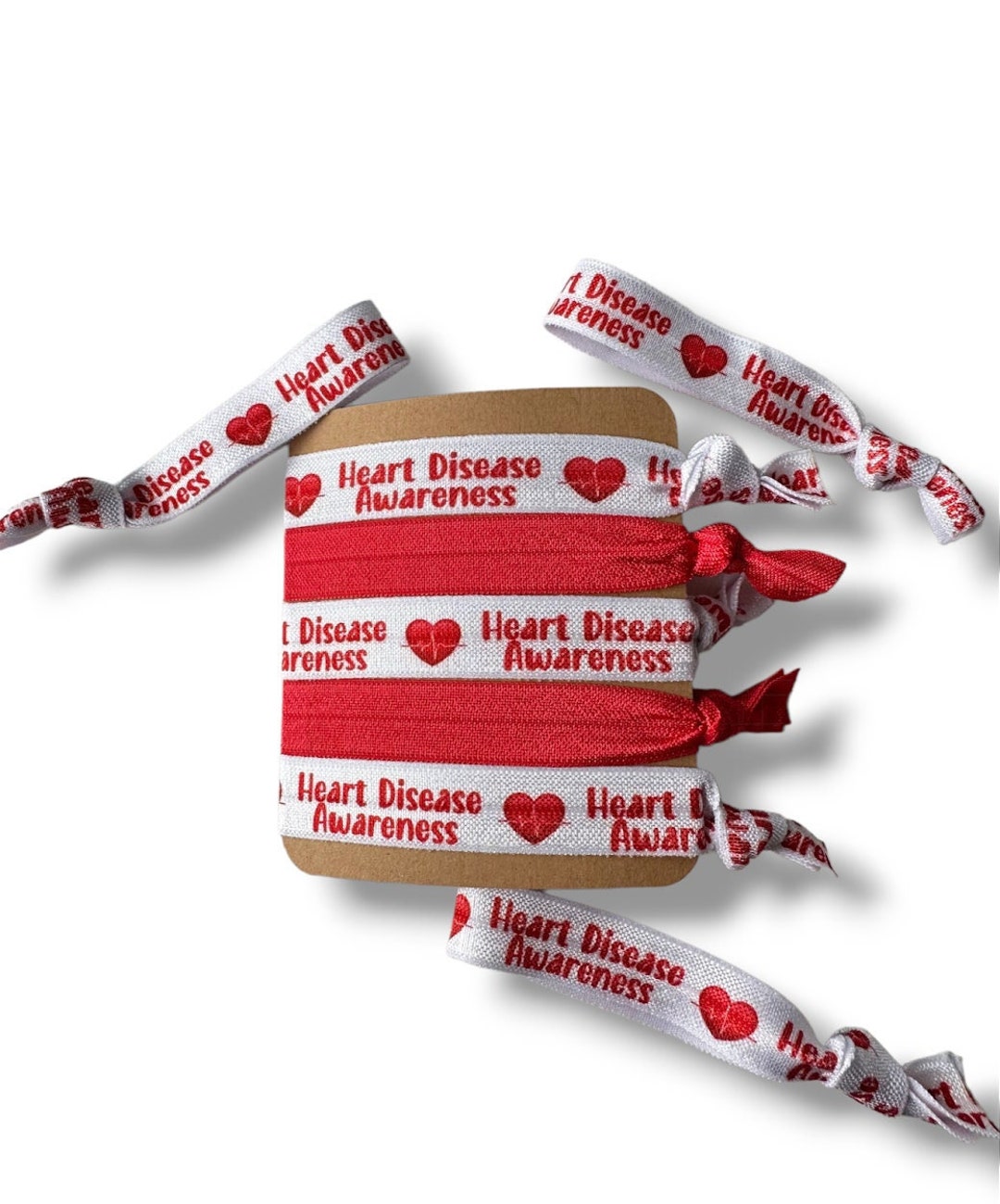 5 Piece Gift Set - Heart Disease Awareness Great for Support, Raise ...