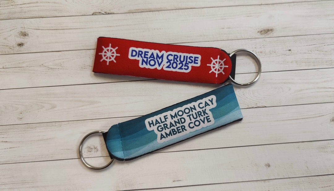 Custom Cruise Keychain. Personalized for Your Cruise Date/ship. Great ...