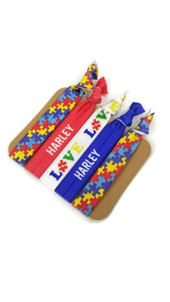Autism Awareness 5 Piece Gift Set W/5 Ties customize 2 of the - Etsy