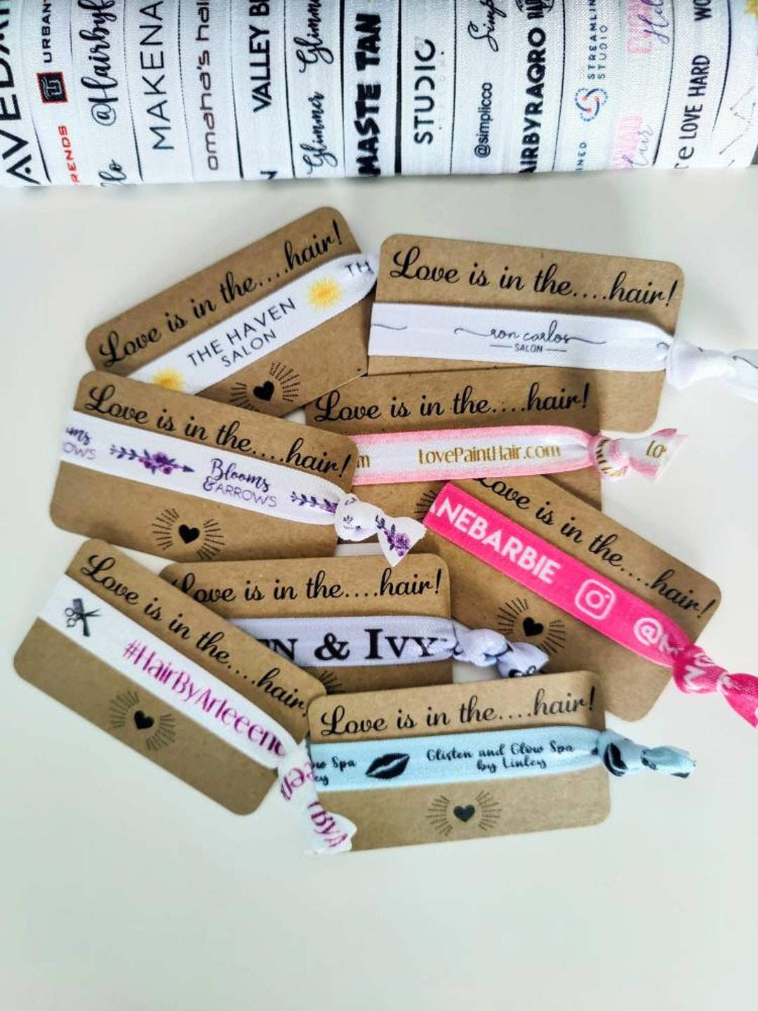 Logo Ties on Cards- Ships From US- Thank You Cards - Great Customer ...