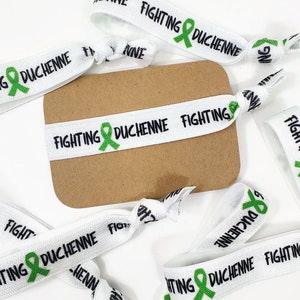 5 or 10 Ties - Fighting Duchenne MD Awareness With Lime Green Ribbon ...