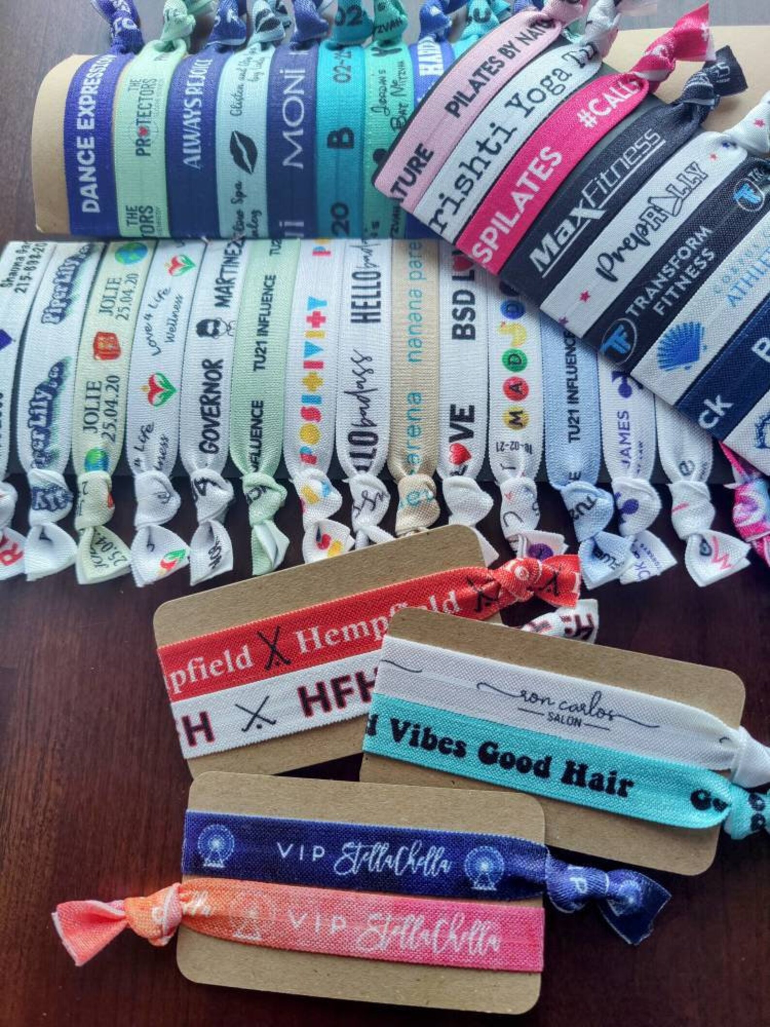 50 Logo Ties- Printed With Your Image and Wording- 1-3 Day Processing ...