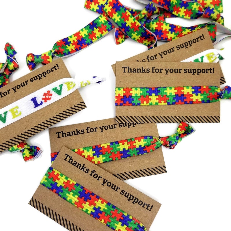 Autism Hair Tie - Etsy
