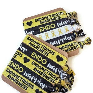 5 Piece Gift Set- Endometriosis Awareness - Great for Support, Raise ...