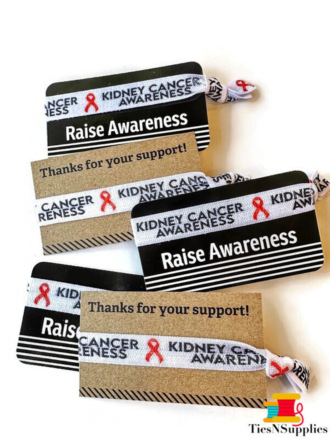Kidney Cancer Awareness Raise Awareness Support Arm Band, Bracelet ...