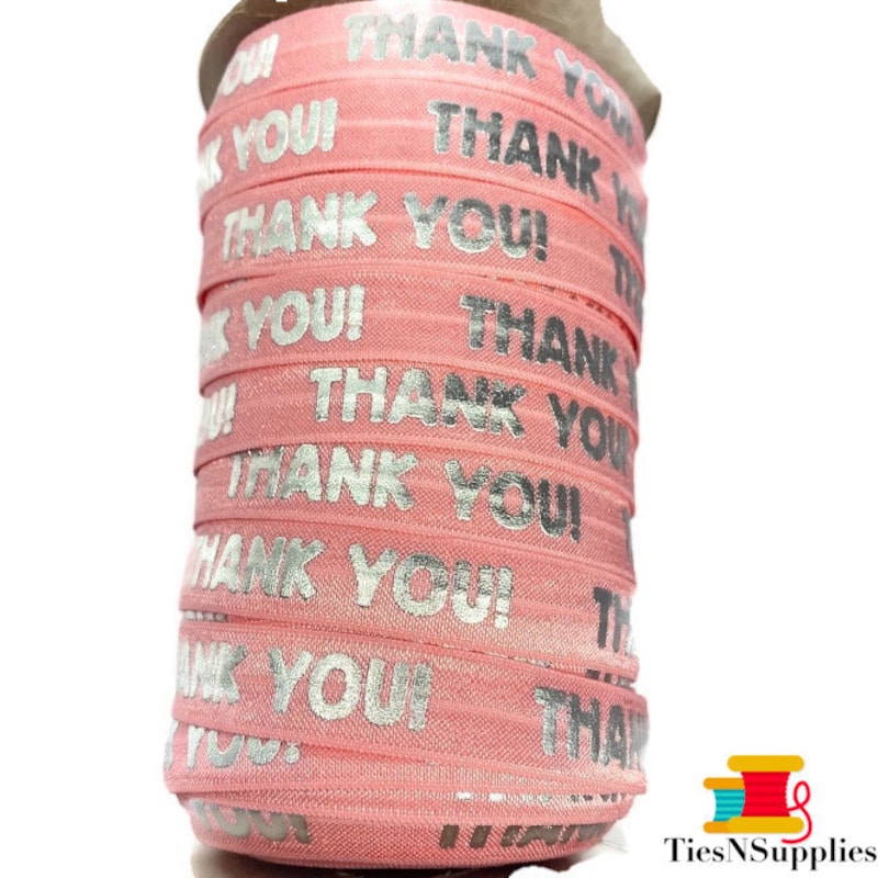 Ribbon Thank You - Etsy
