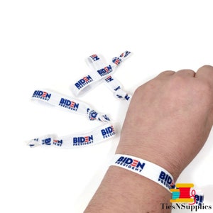 Biden Gift Set 5 Bracelets, Arm Bands, or Hair Ties Red, Blue, White ...