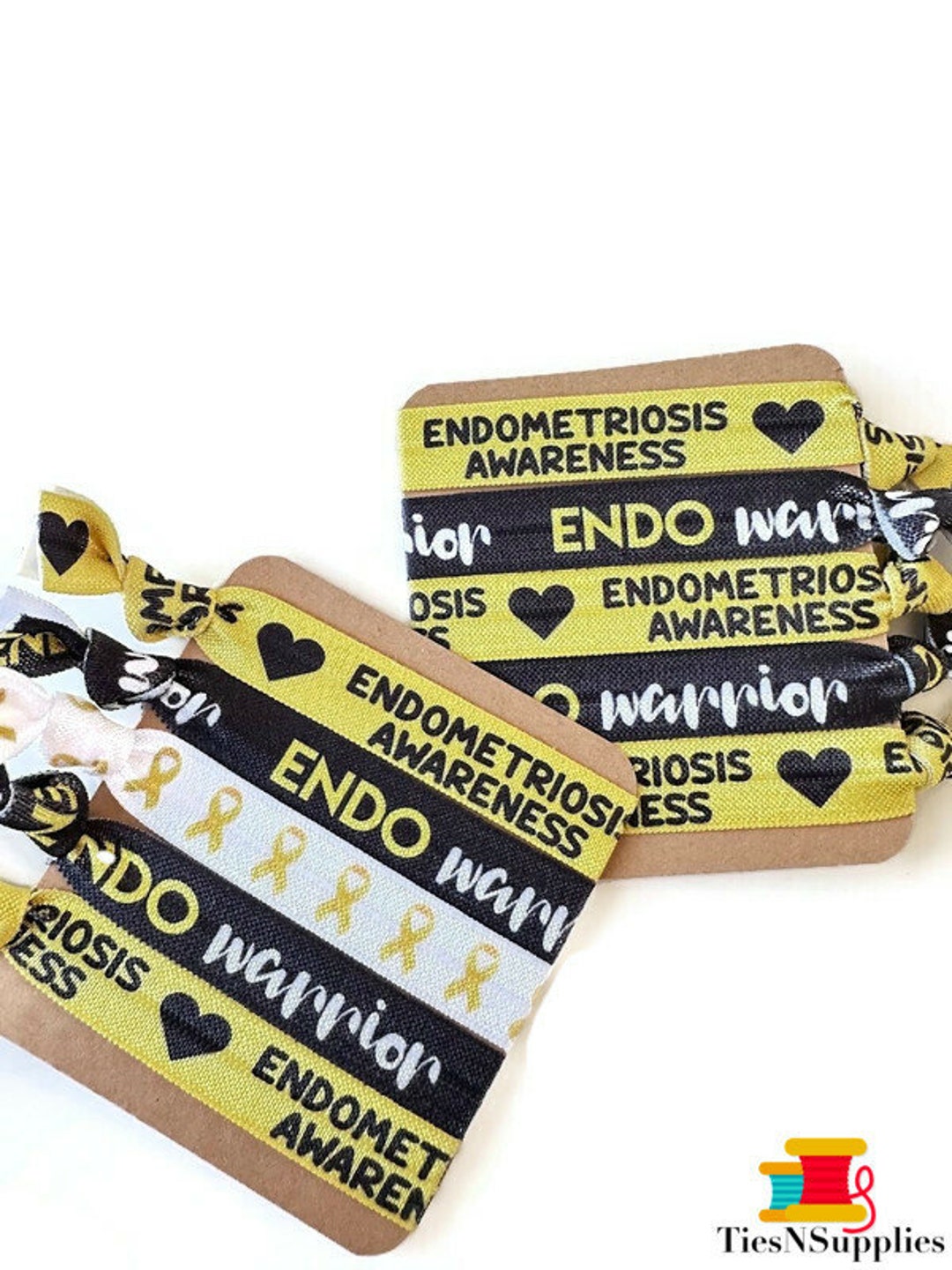 5 Piece Gift Set- Endometriosis Awareness - Great for Support, Raise ...